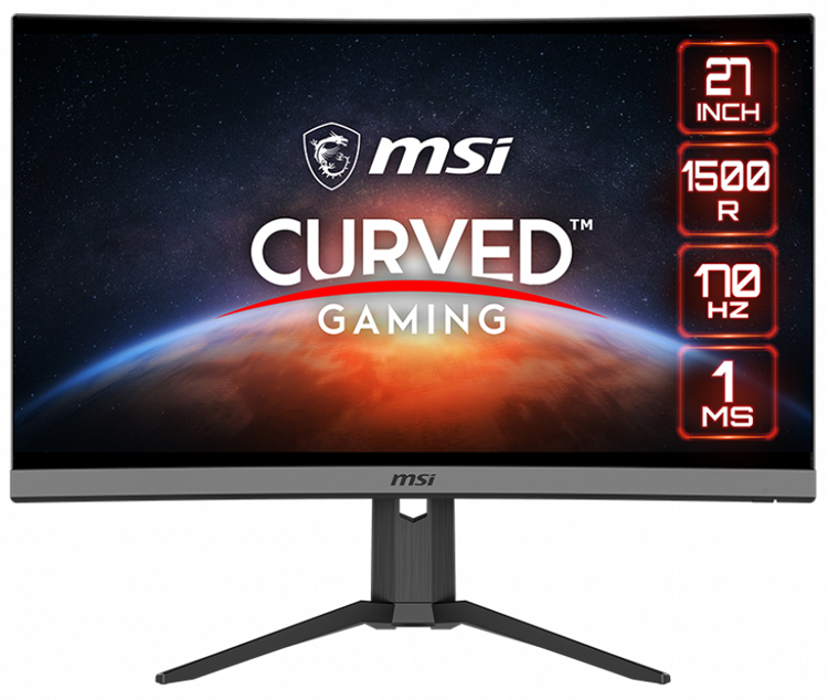 Monitor de jogos MSI G27C6P E2 lançado com tela côncava de 170Hz ...
