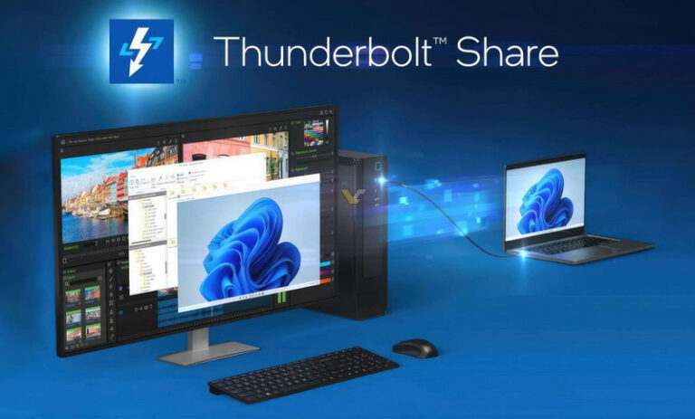 A Intel introduziu a tecnologia Thunderbolt Share para um trabalho ...